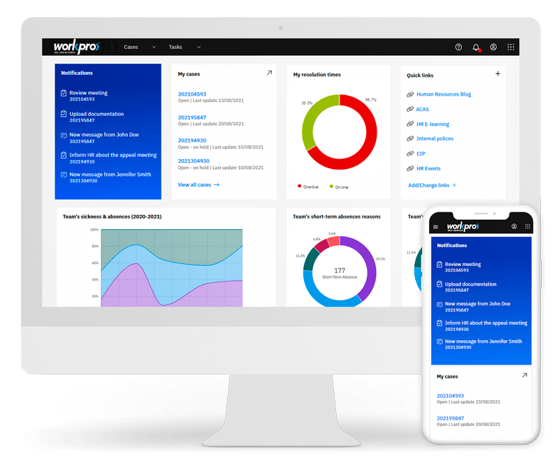 Workpro Connect for HR | Workpro Casework