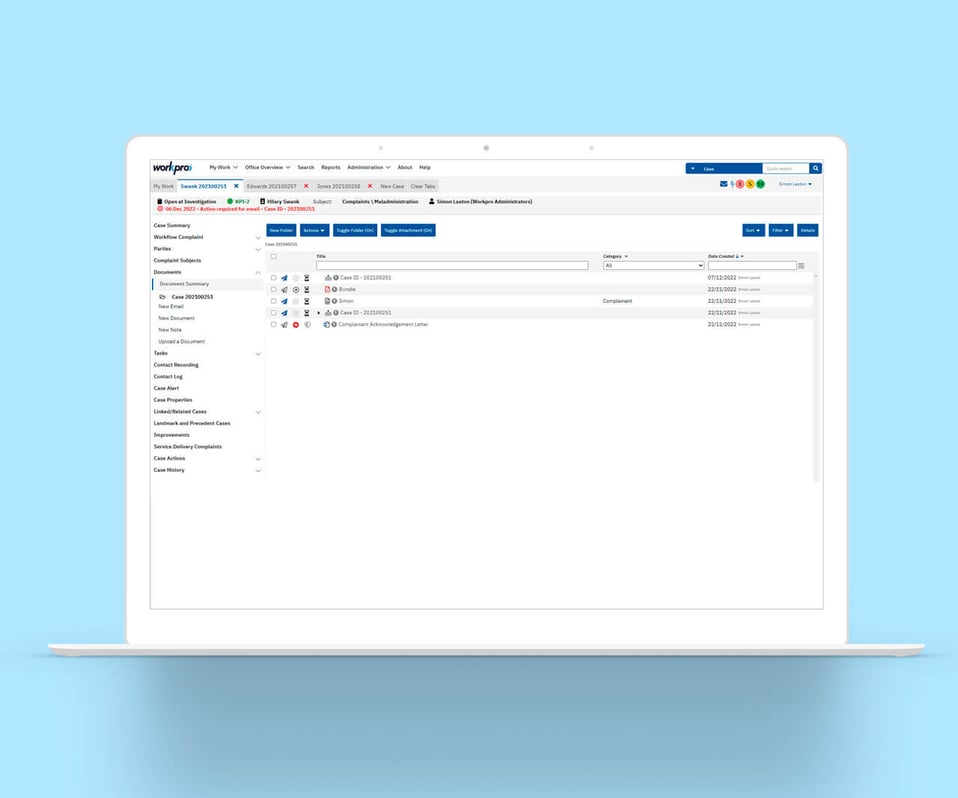 Case Management Software | Workpro Casework